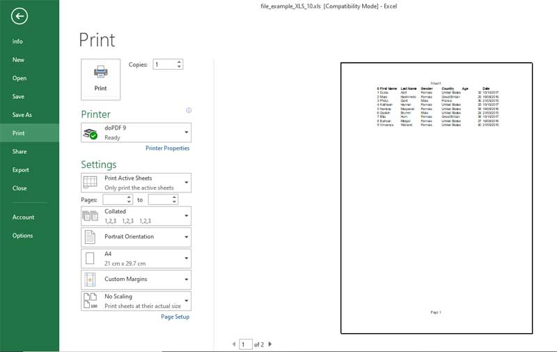 Mastering Excel Print Settings - Print Like a Pro